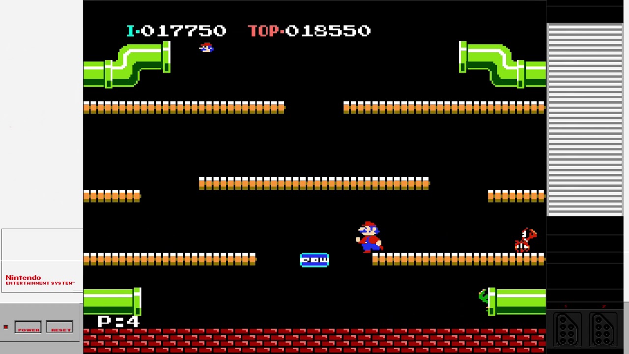 Mario Bros NES Original Japanese Edition 1983 - YouTube