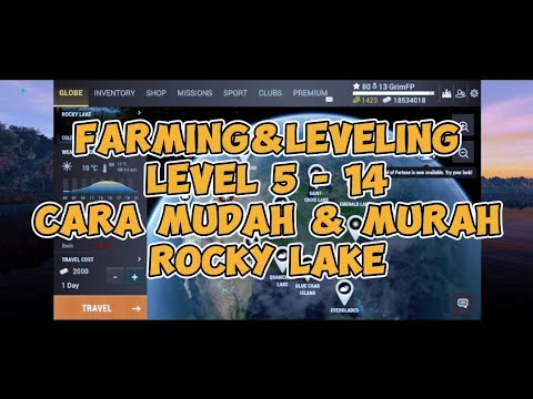 Leveling & Farming level 5 - 14 Fishing Planet - YouTube