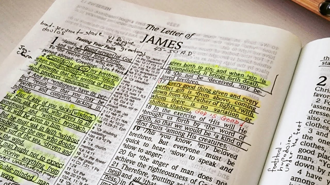 Memorizing The Book of James - Day 1 - YouTube