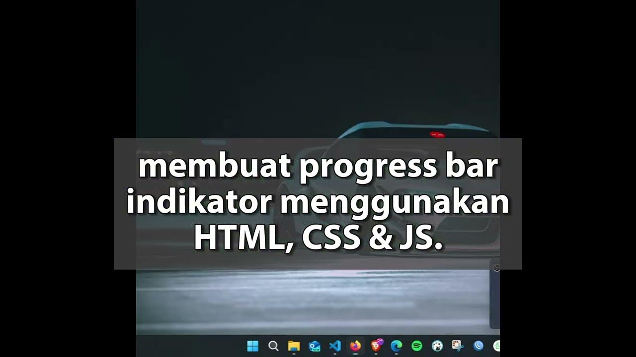 Membuat Scroll Page Indicator dengan HTML CSS & JS. - YouTube