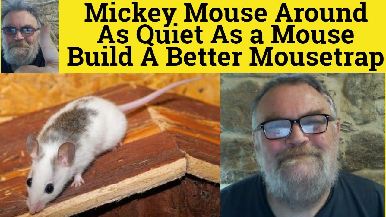Mickey Mouse Around As Quiet As A Mouse As Poor As A Church Mouse mickey-mouse-around-as-quiet-as-a-mouse-as-poor-as-a-church-mouse