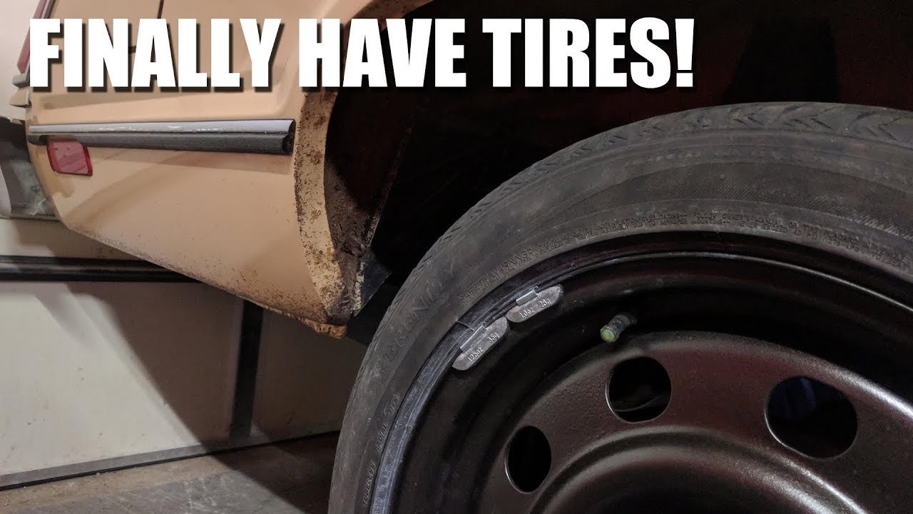 P71 Wheels Painted and Mounted on Tires for Ford Fairmont - YouTube