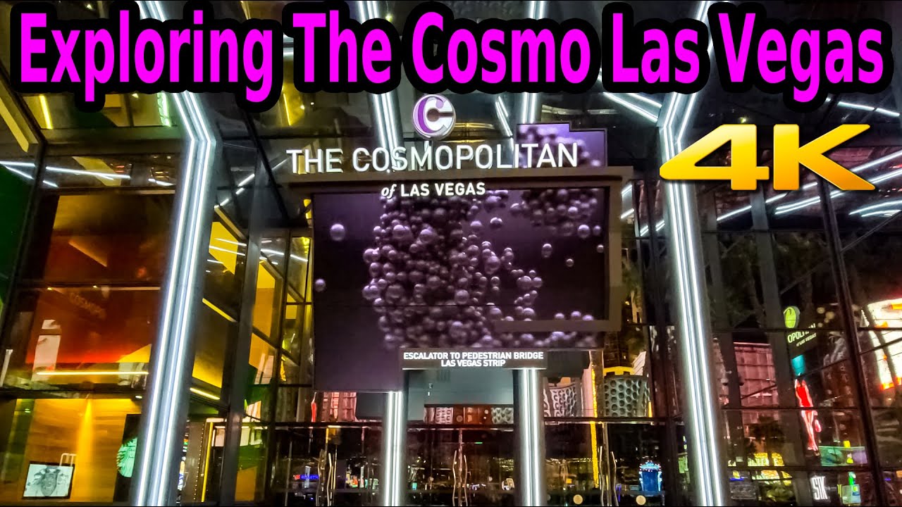 EXPLORING THE COSMO LAS VEGAS in 4K - YouTube