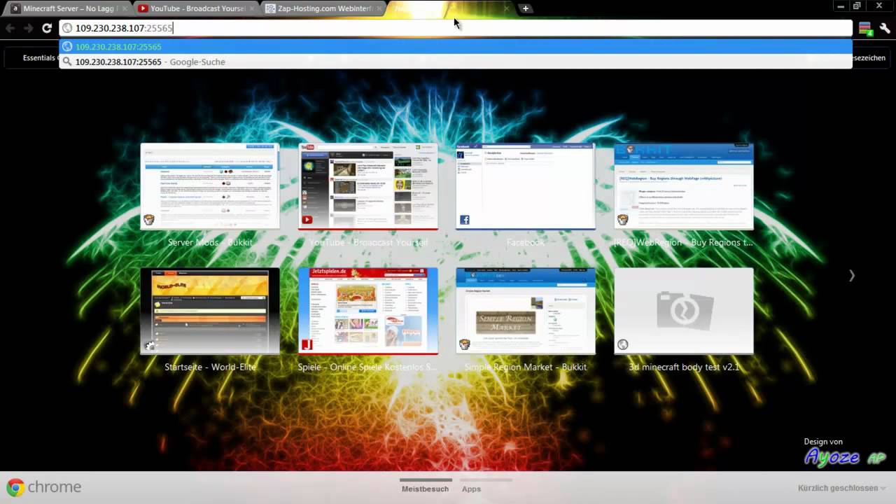 Minecraft Plugin Dynmap (Zap-Hosting.com) - YouTube