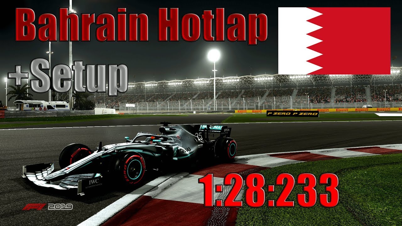 F1 2019 Setup Bahrain