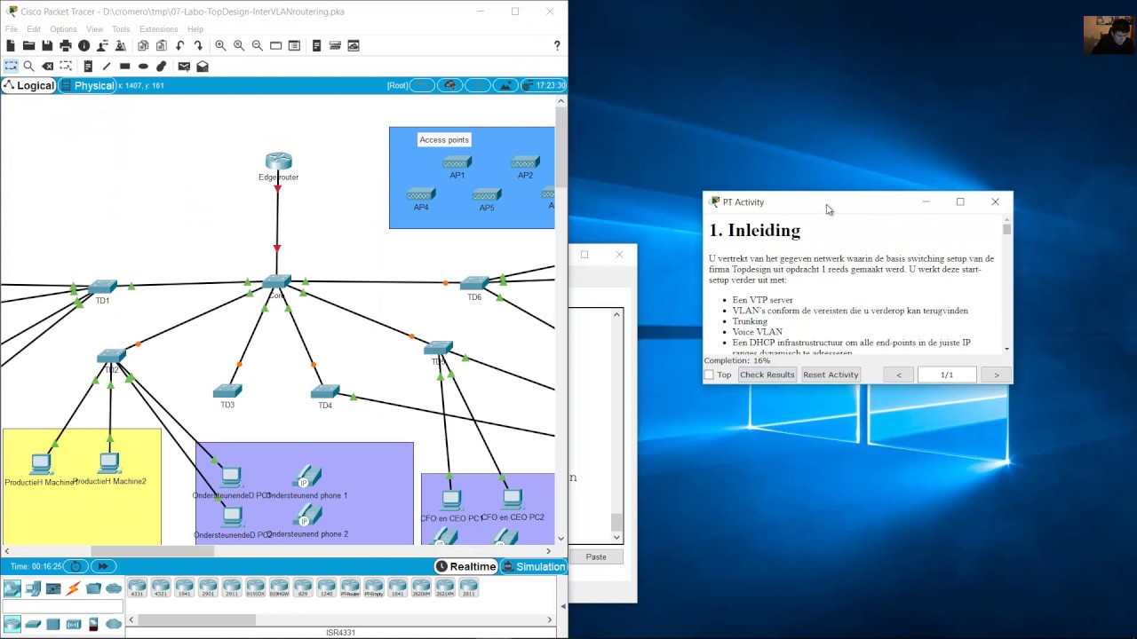 Packet Tracer - Another day in the business - YouTube