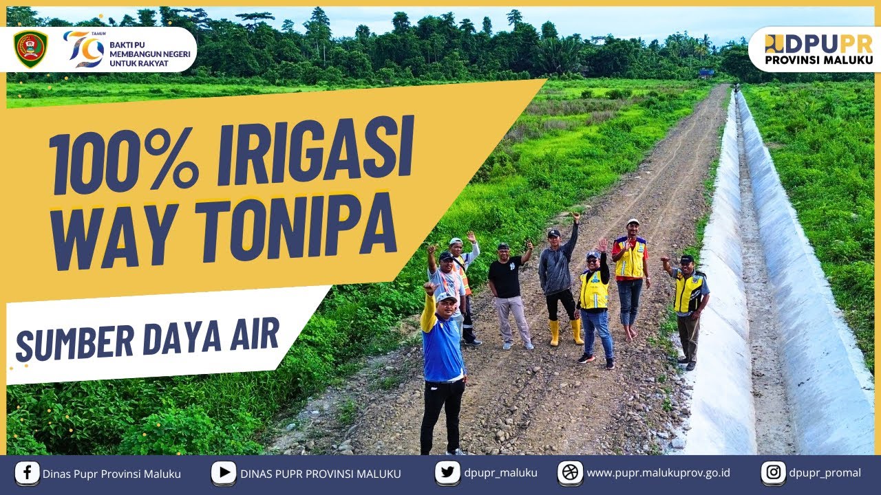 Irigasi Way Tonipa 100% - YouTube