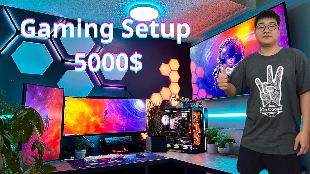 GAMING SETUP 5000$ CỦA MÌNH CÓ GÌ ???? - YouTube
