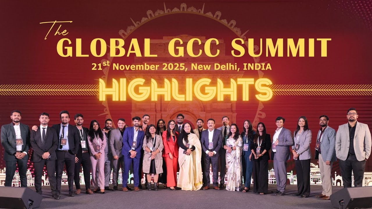 The Global GCC Summit 2025 - Complete Summit Recap | New Delhi - YouTube