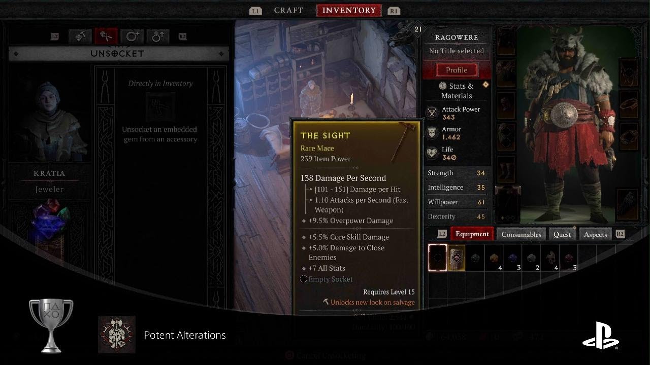 Diablo IV ~ Potent Alterations Trophy - YouTube