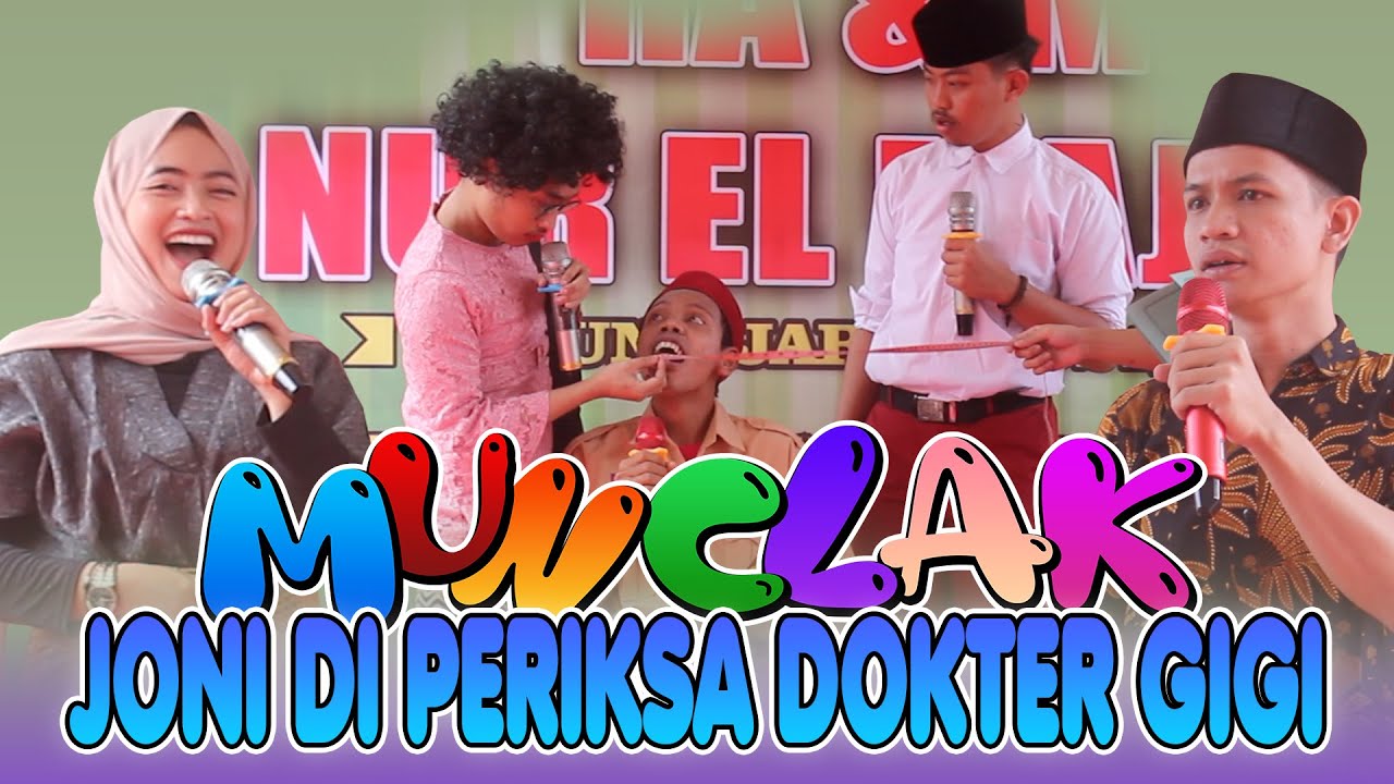 JONI DI PERIKSA DOKTER GIGI - MPOK CIUL , SI INYONG , ILHAM , JONI ...