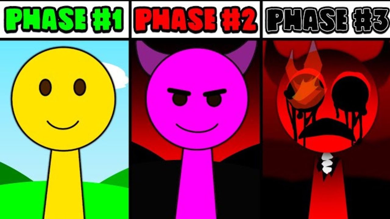 All Phases in New Incredibox Sprunki OC of Emoji: From Phase 1 to Phase ...