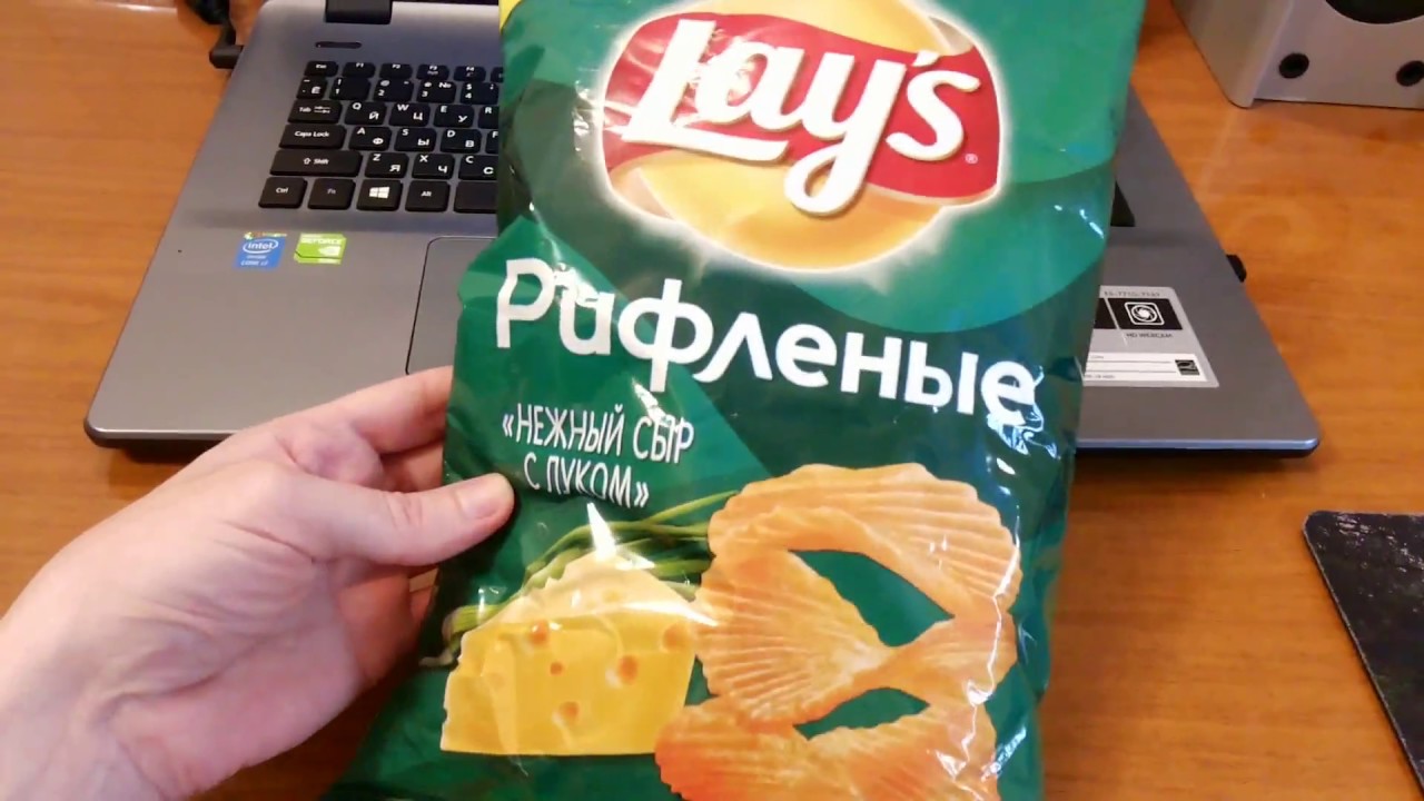 Чипсы Лейс Рифленые Нежный Сыр и Лук Новинка Youtube