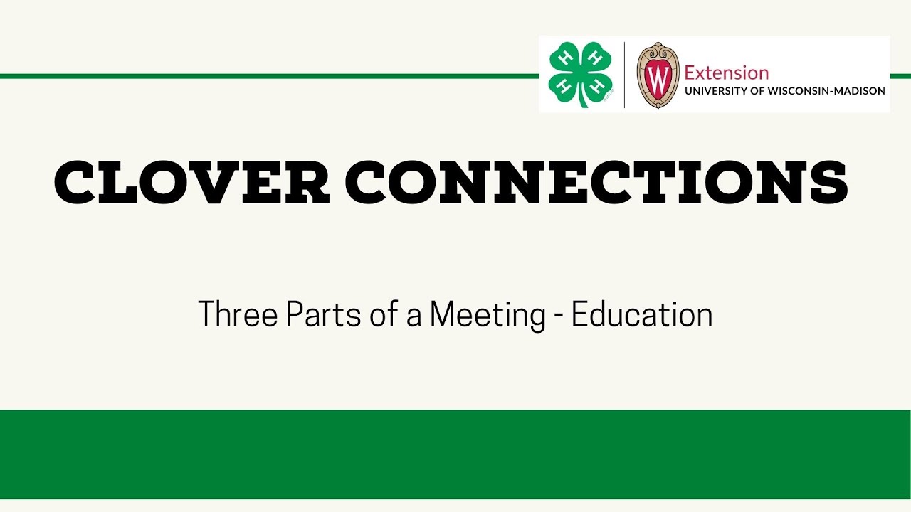 Clover Connections: Moving 4-H Outdoors - YouTube