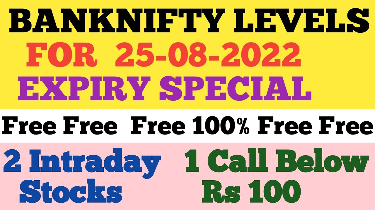 Best Intraday Stocks 25 Aug 2022 Stocks To Trade Tomorrow