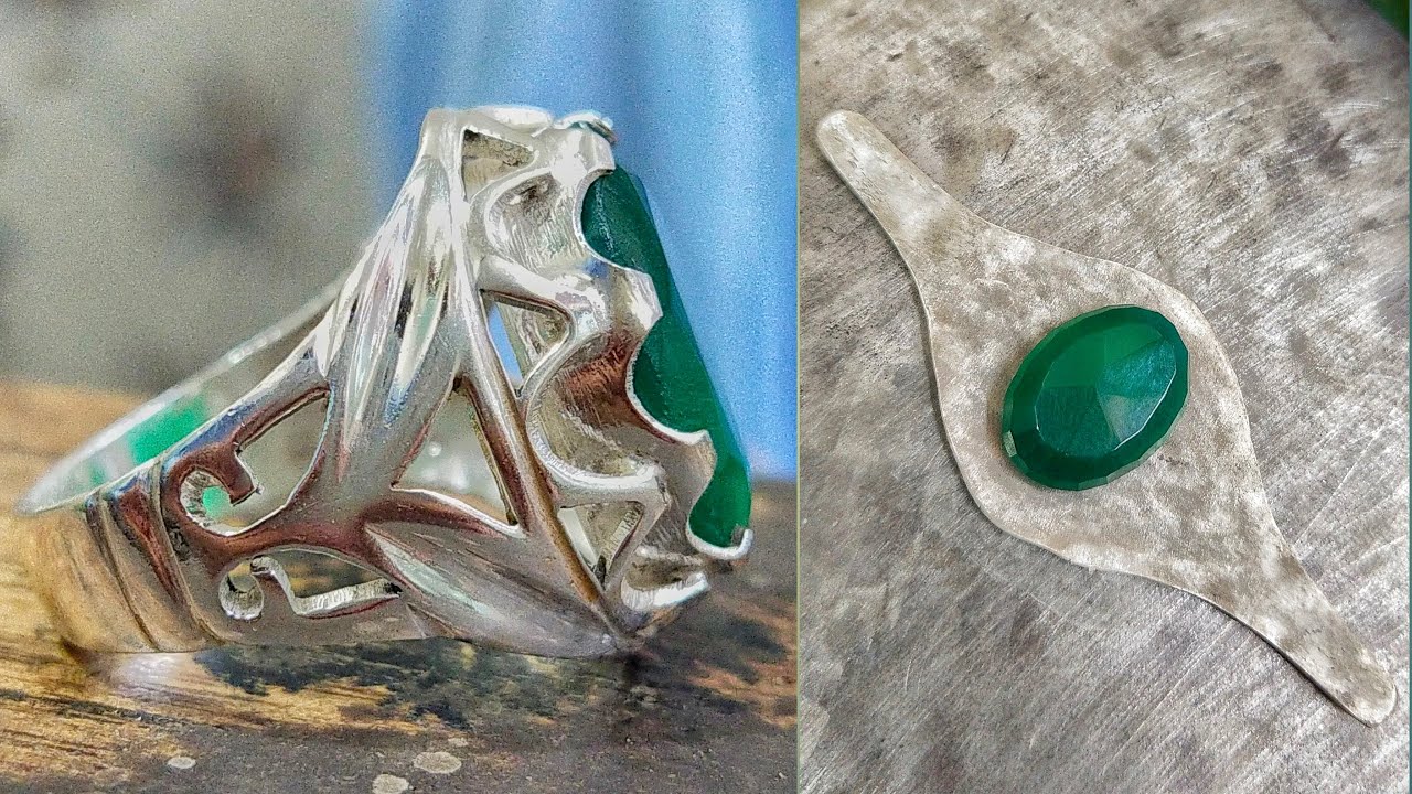 Fully handmade silver ring with new instrument 🤍 - YouTube