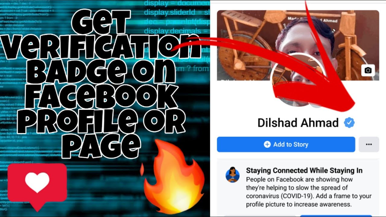 How To Get Verification Badge On Facebook Profile Or Page | 2020 - YouTube