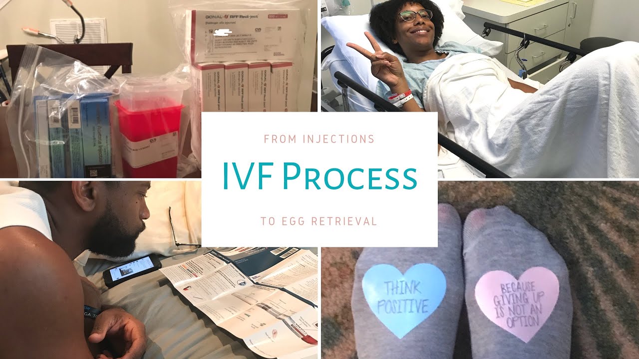 IVF PROCESS: FIRST DAY OF SHOTS TO EGG RETRIEVAL - YouTube