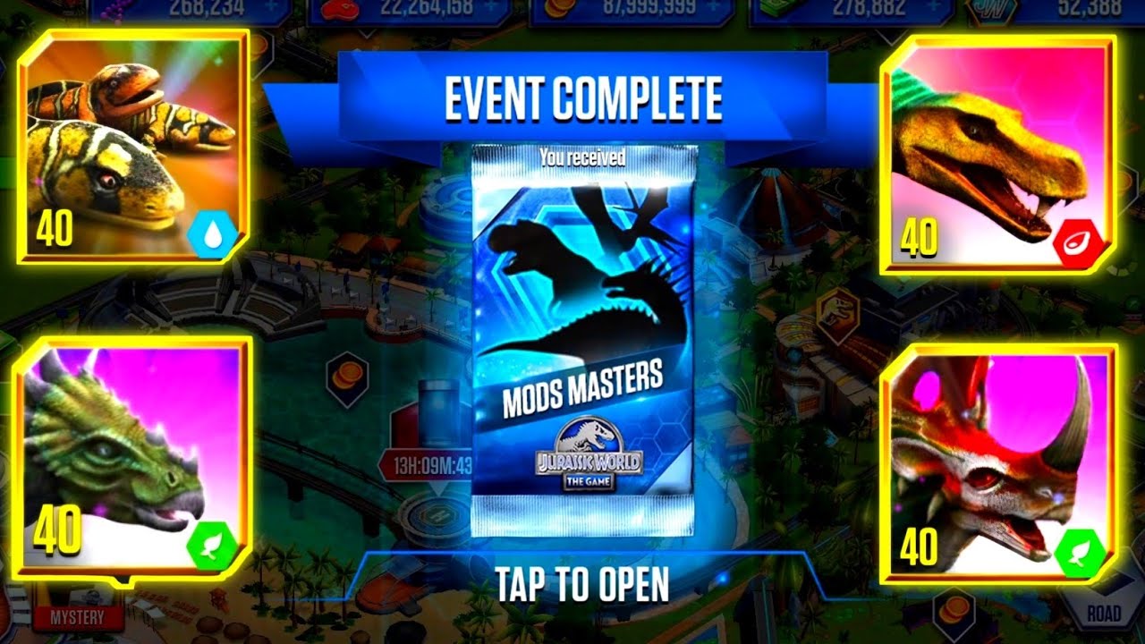 PEDERPES LUX VS INDOMINUS REX & UNLOCKED MODS MASTERS BATTLE ...