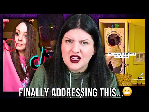 sorry y'all I'm about to ruin Ethel the ghost... | Debunking 10 Viral Paranormal TikToks episode 26