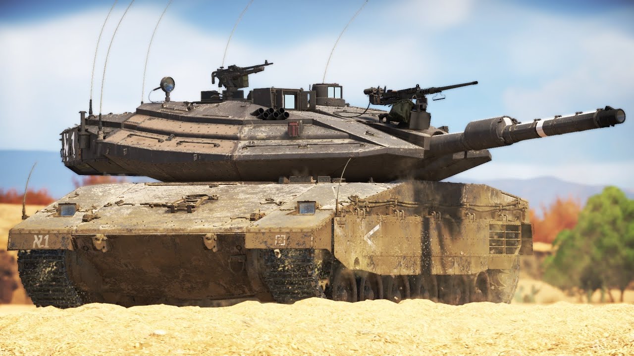 Merkava Mk.4B Israeli Main Battle Tank Gameplay || War Thunder - YouTube