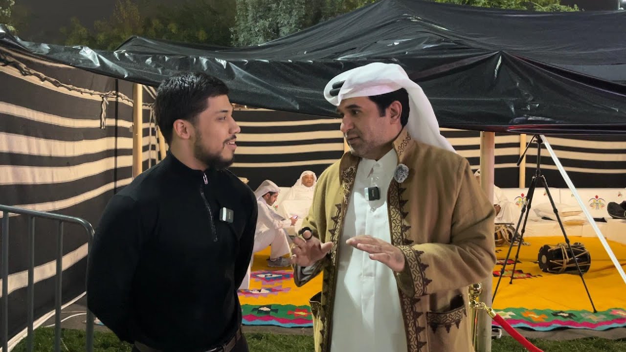 Qatarlik mehmon bilan qiziq suhbat - YouTube