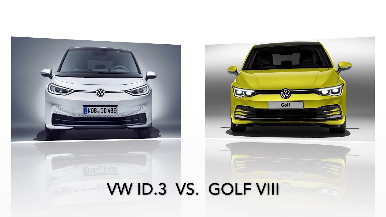 Design Battle – VW ID.3 vs. Golf VIII – Die Neuen Bestseller ...