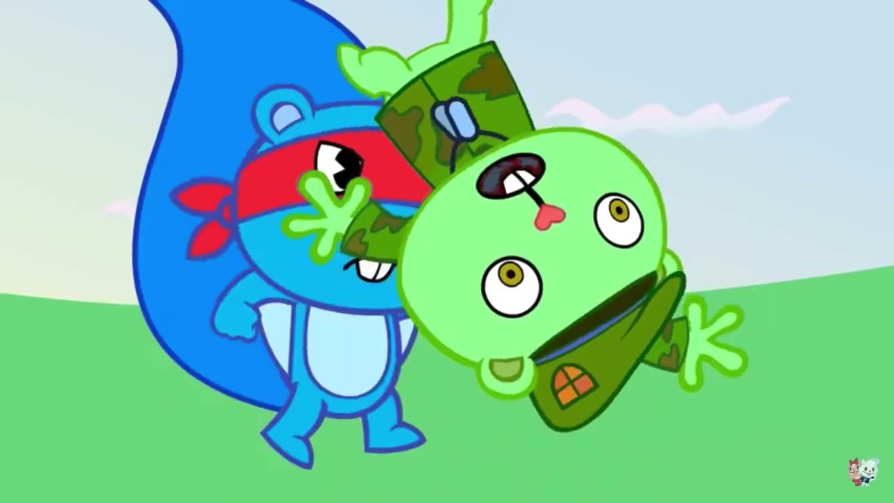 Happy Tree Friends Censored - Tree Party (Part 2 - Flippy vs. Splendid ...