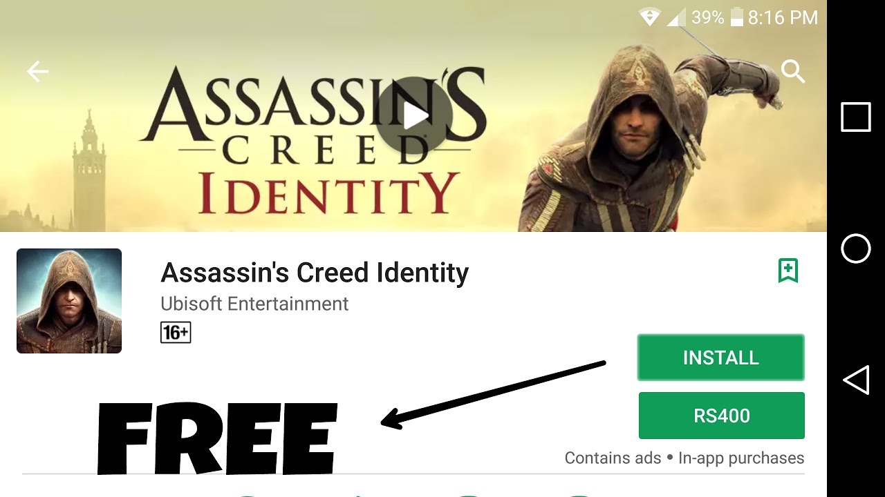 How to Download/Install Assassin's Creed Identity on Android for Free ...