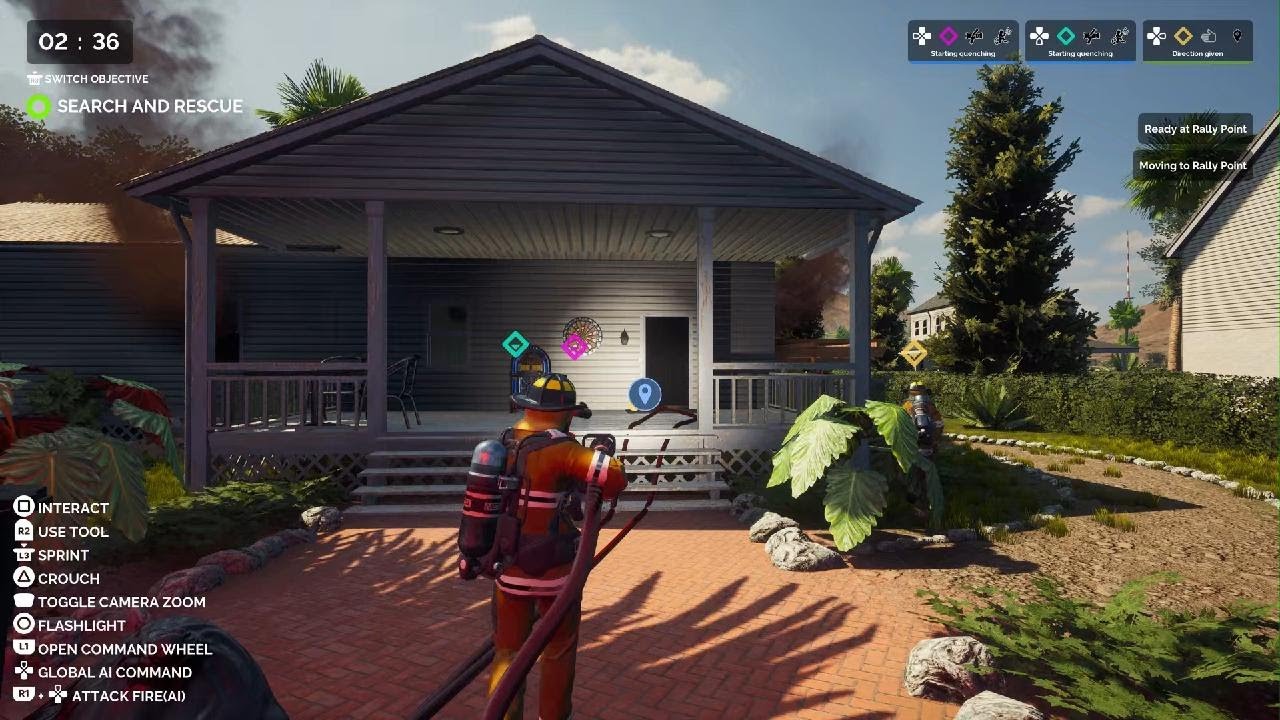 Firefighting Simulator - The Squad! "STRUCTURES BURNING!" - YouTube