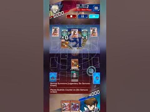 Again?!?!? #yugioh #duellinks #konami #yugiohduellinks #sixsamurai - YouTube
