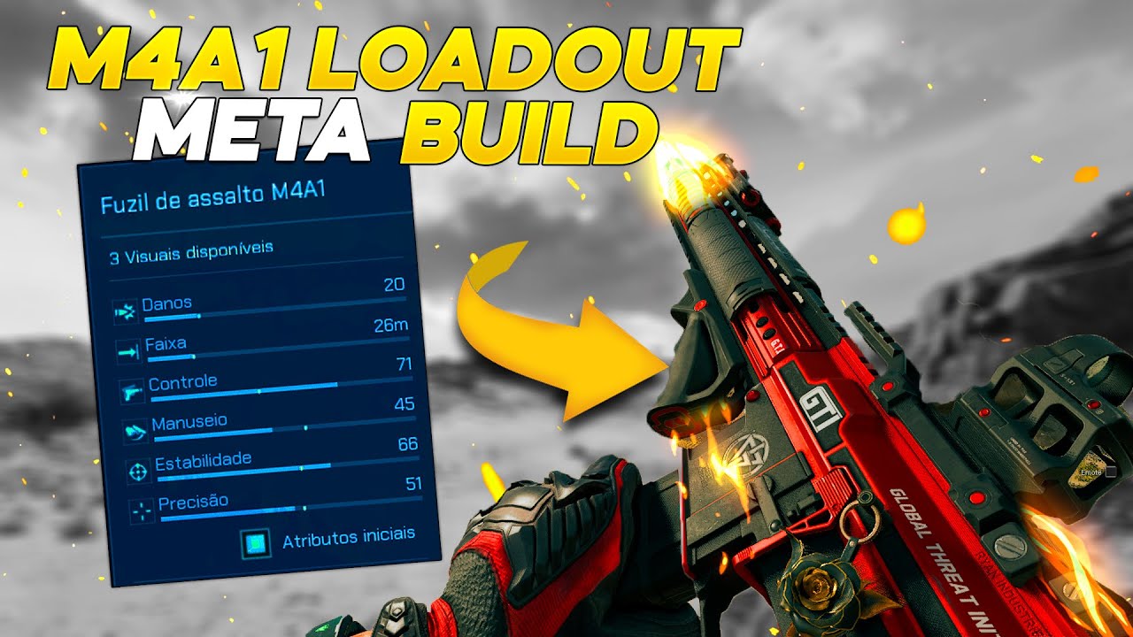 ESSE É O META DA M4A1 l LOADOUT SECRETO REVELADO - DELTA FORCE MOBILE ...