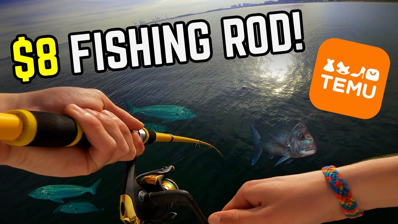 Fishing With a TEMU Rod: Can it Actually Catch a Fish? - YouTube