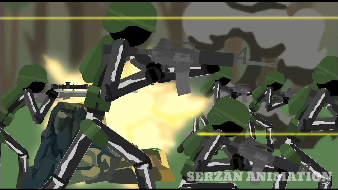 StickNodes War ELITE FORCE vs REBELS | Stick nodes war - YouTube