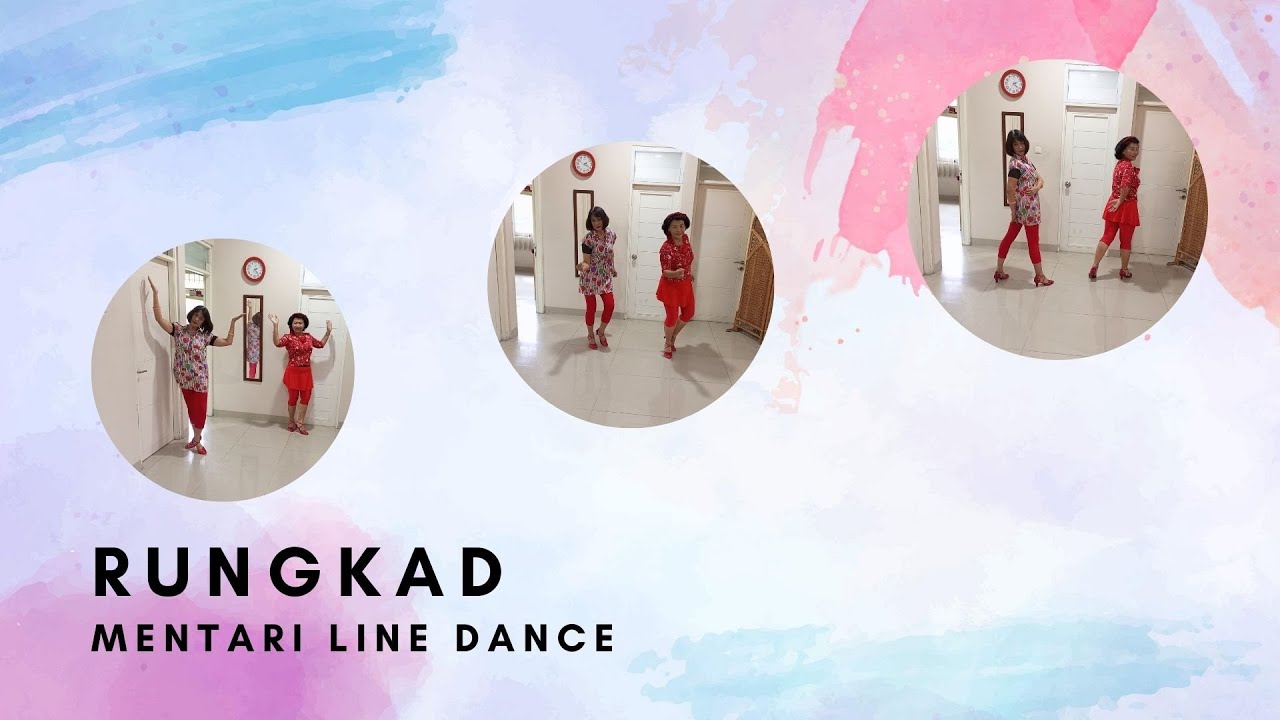 Rungkad Line Dance - Mentari Line Dance - YouTube