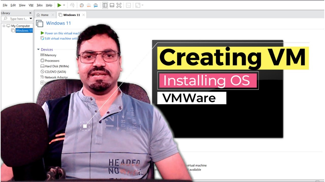 The #1 Way to Create Virtual Machine and Install OS in VMWare ...