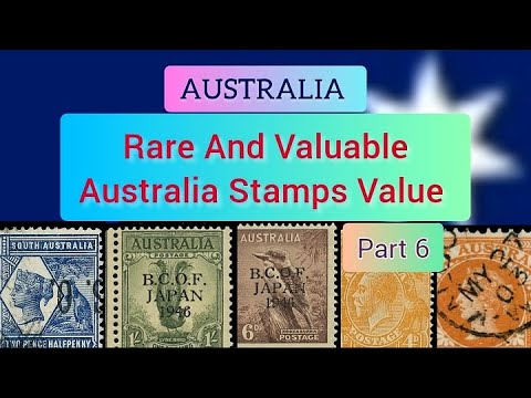 Rare and Valuable AUSTRALIA Stamps Value - Part 6 | Australia Postage ...