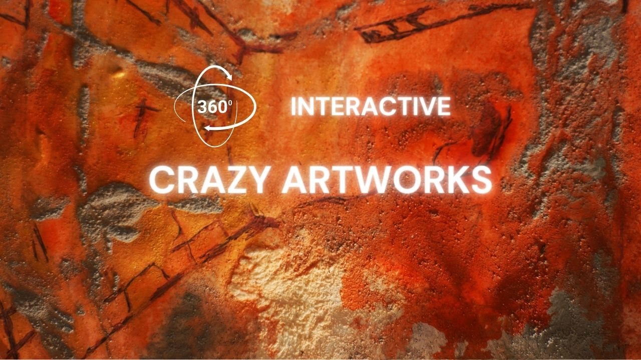 I turn my artworks into crazy visual /// VR / INTERACTIVE 😲😲😲 - YouTube