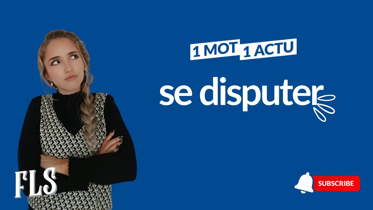 What does "se disputer" mean? - YouTube