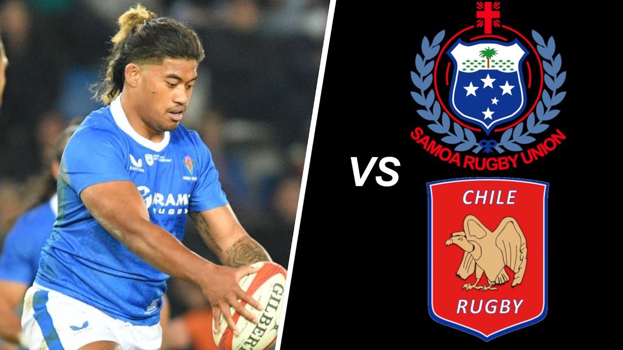 SAMOA Lineup vs CHILE (Rugby World Cup 2023) - YouTube
