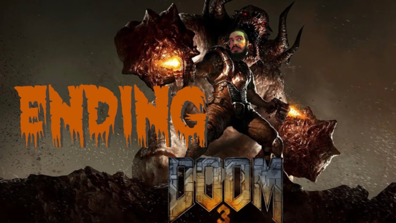 let's play Doom 3 ending : Le Cyberdémon - YouTube