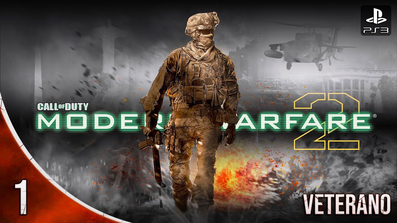 PS3 - Modern Warfare 2 (Veterano) #1 - Seguimos la historia de Soap y ...