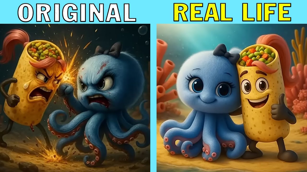 Brainrot memes become best friends | Brainrot Original vs Real life ...