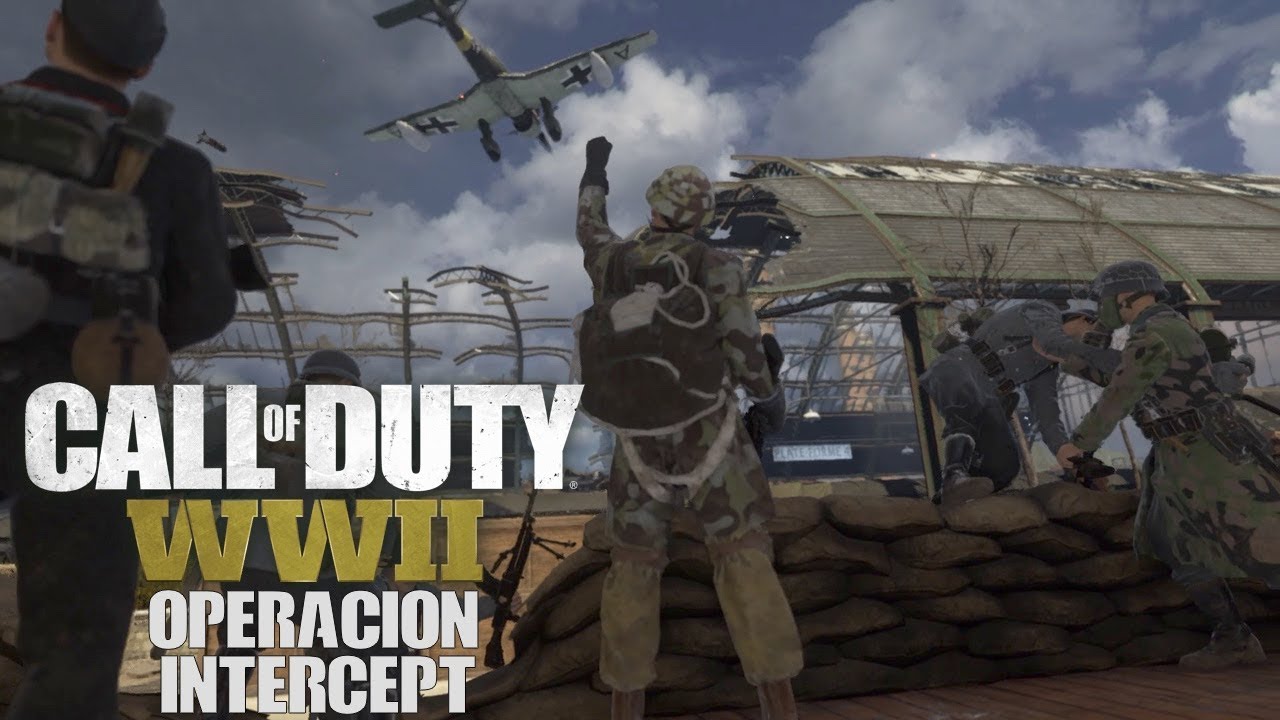 Call of Duty:WWII-Modo guerra-Operación Intercept-Blindada - YouTube