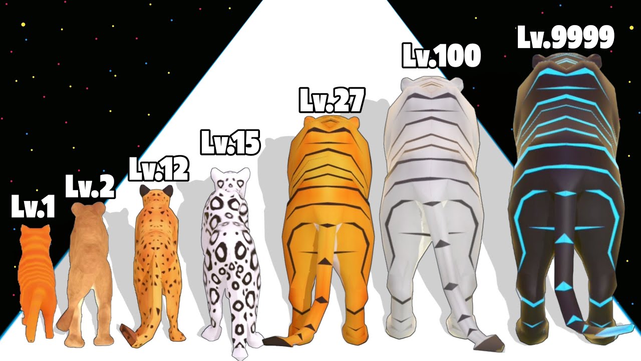 CAT EVOLUTION RUN - LevelUp Cat Max Level Gameplay (Insect Evolution ...