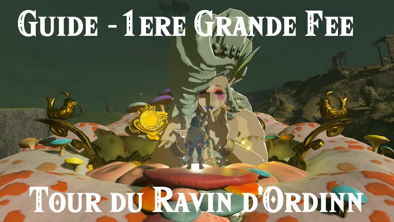 ZELDA TotK - Guide 1ère Grande Fée TERA (Tour du Ravin d'Ordinn) - YouTube