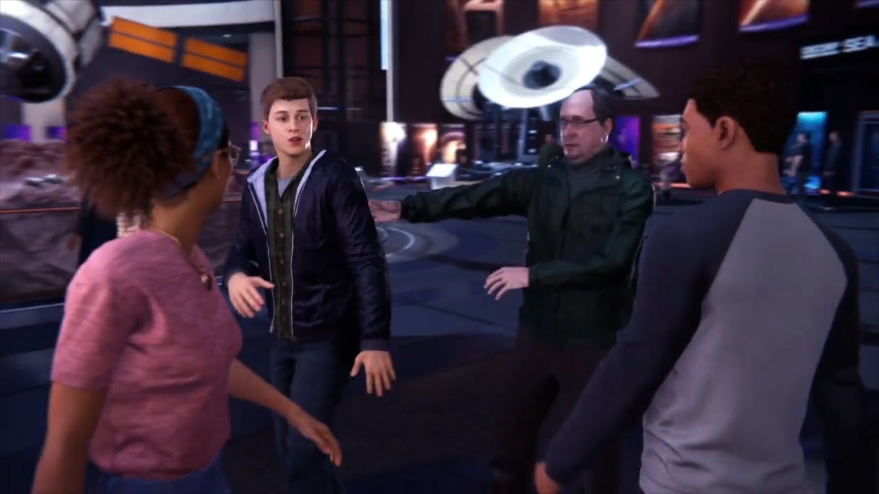 Spider-Man: Into the Spider-Verse Marvel’s Miles Morales Meets Peter ...