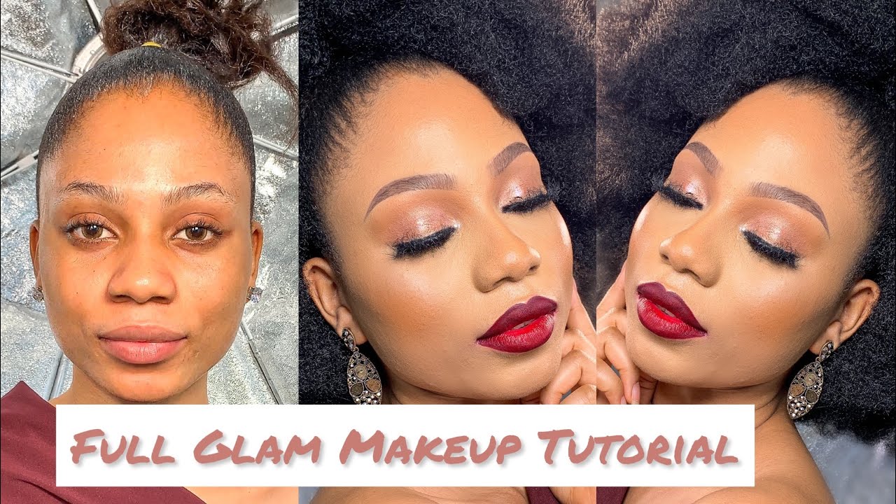 FULL GLAM Makeup Tutorial!! #makeup #makeuptutorial #alrosalartistry # ...