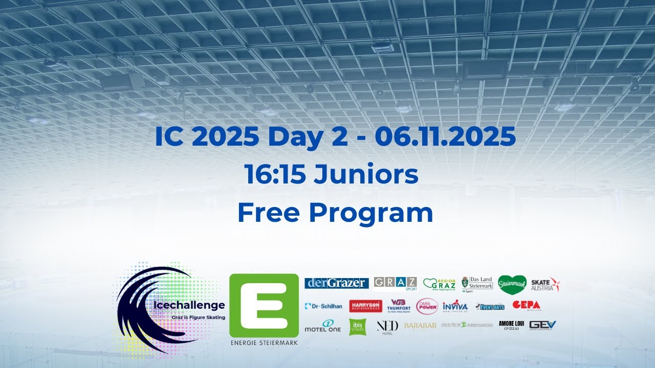 Ice Challenge Graz 2025 Day 2 Junior FP And awards ceremony PT2 - YouTube