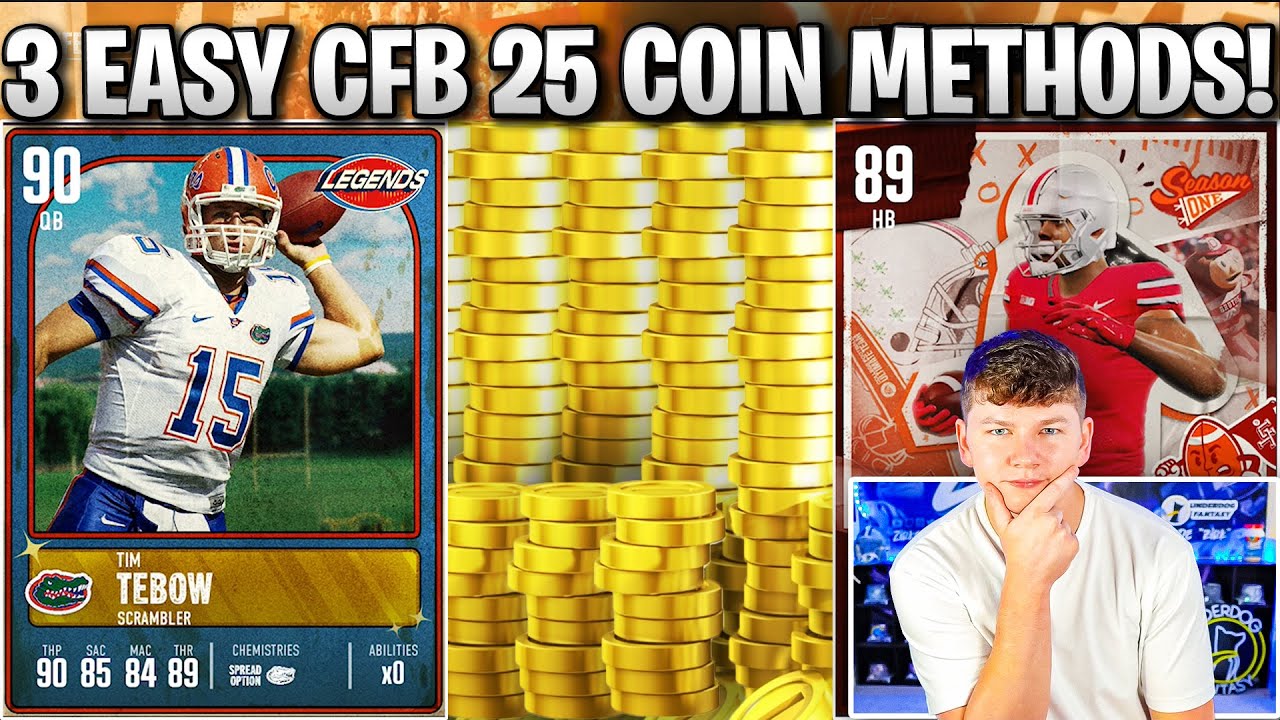 3 EASY COIN MAKING METHODS TO USE IN CFB 25 ULTIMATE TEAM! - YouTube